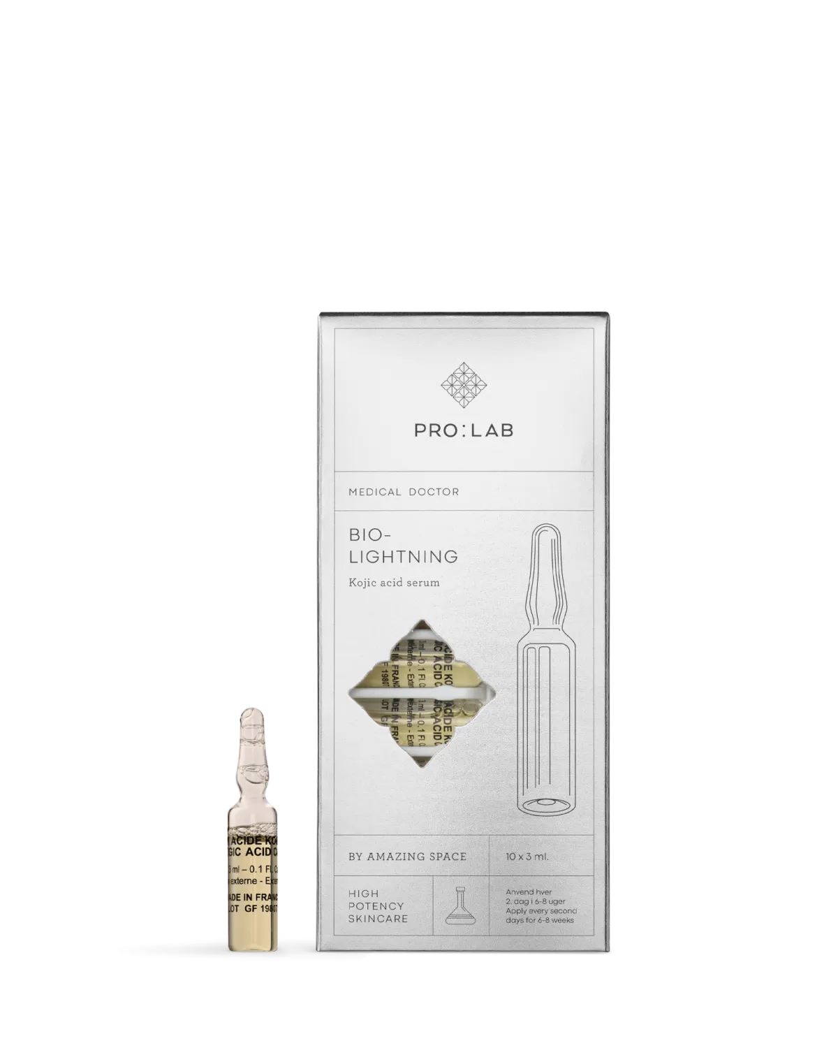 PRO:LAB BIO-LIGHTNING KOJIC ACID SERUM (10X3ML) - Amazing Space ...